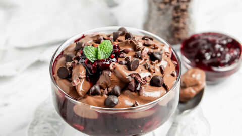 Chocolate Raspberry Mousse Recipe - Veggiecurean