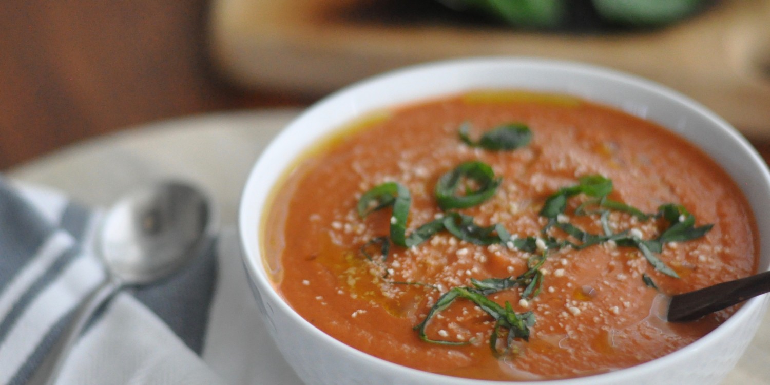 Creamy Tomato Soup Veggiecurean