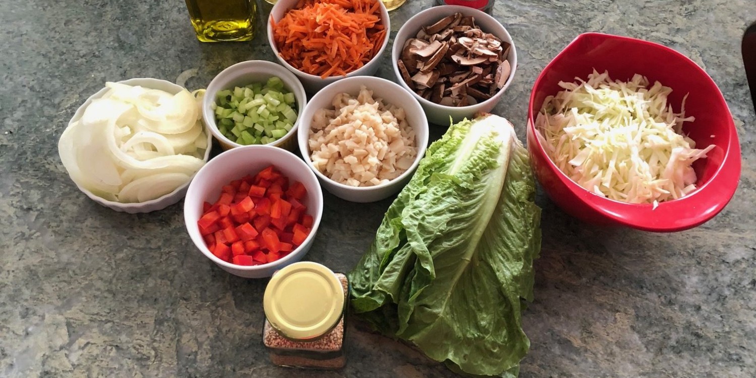 Veggie Lettuce Wraps - Veggiecurean