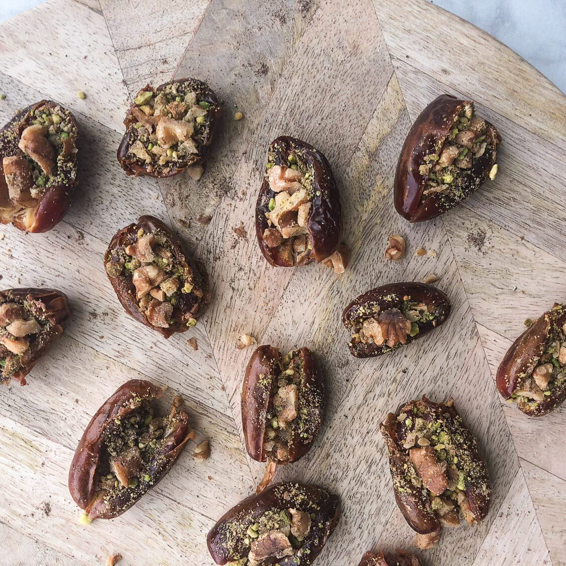 Stuffed Dates Recipe | VeggieCurean