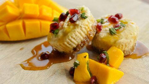 Mango Spice Cake - Veggiecurean